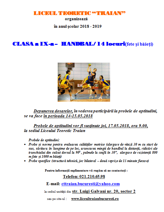 Liceul teoretic „Traian